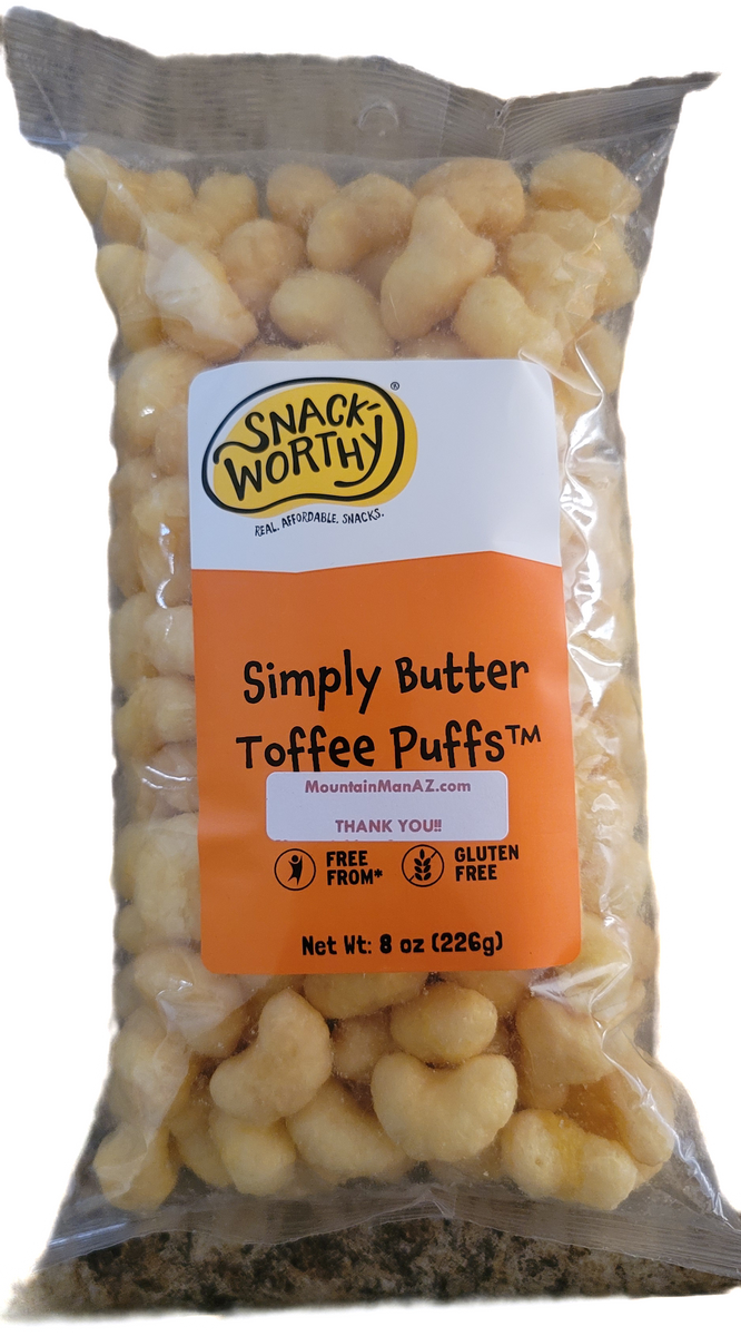 Simply Butter Toffee Puffs – Mountain Man AZ
